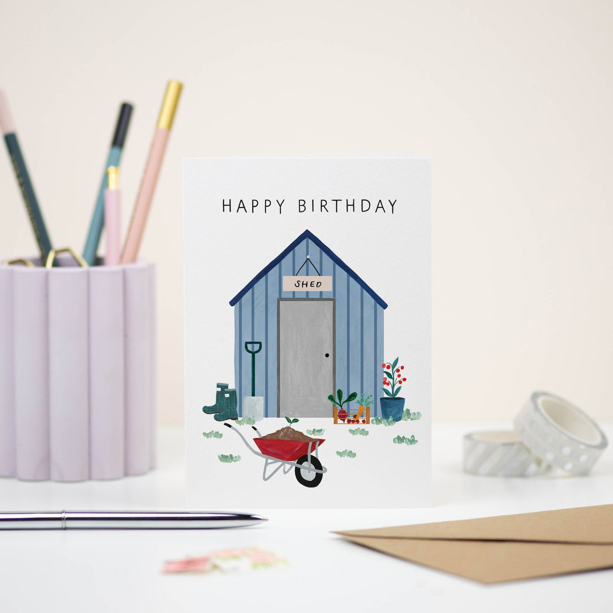 Shed Birthday Card – Jules At Home