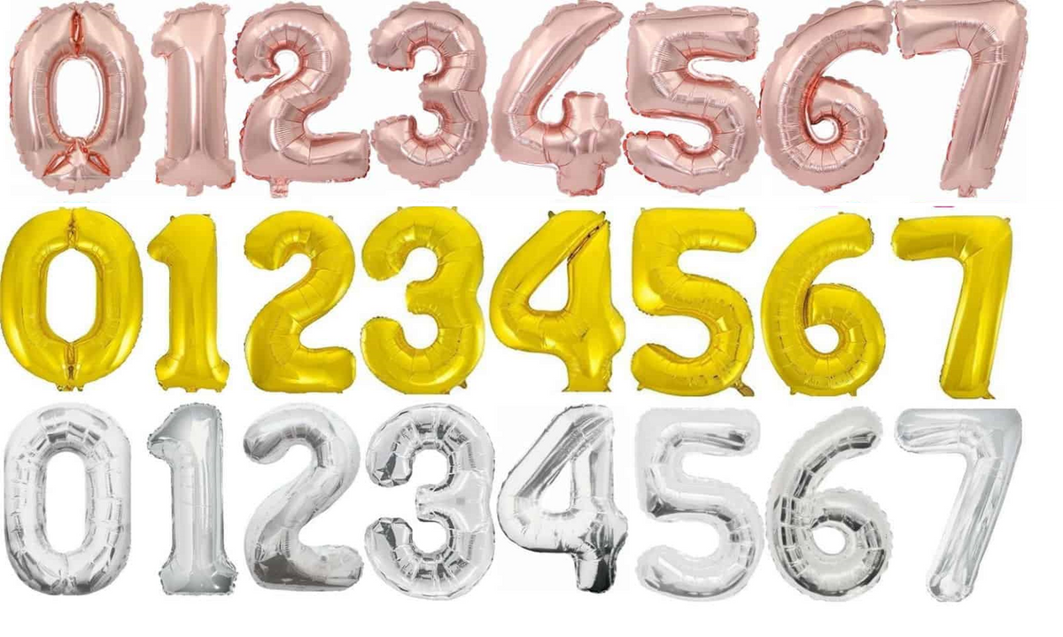Large number helium balloon – Jules At Home